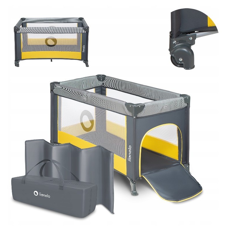 Lettino Stefi (Lo-Stefi-Yellow-Lemon) di Brandline Group Spzoo