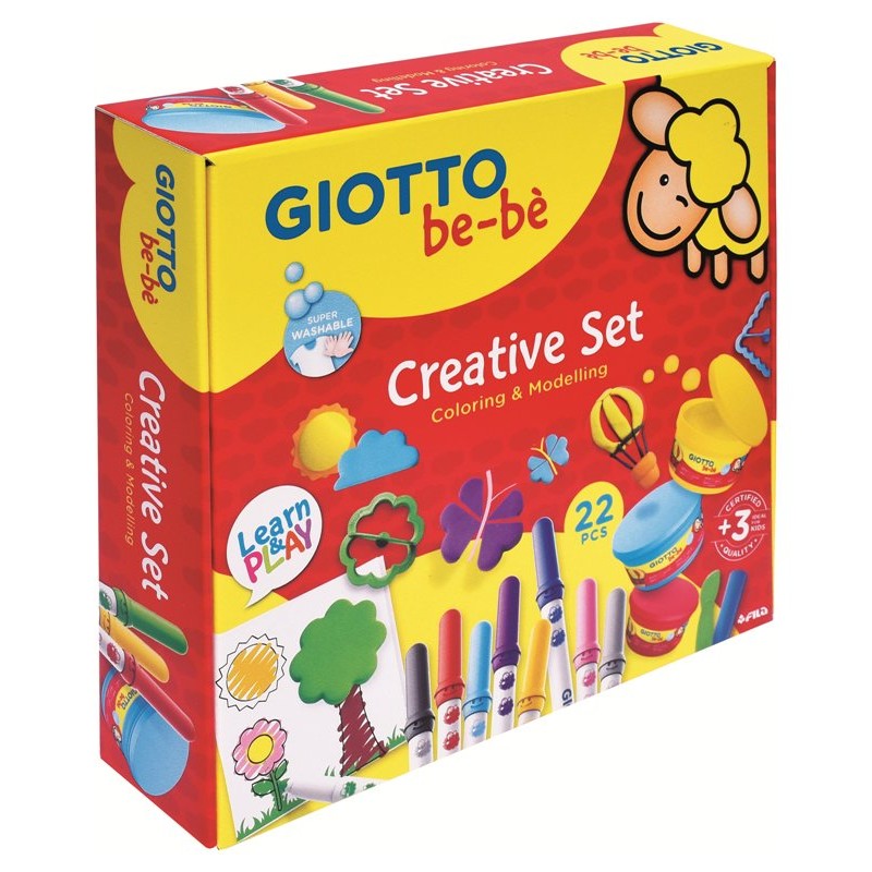 Giotto Be-Be' New Creative Set - Coloring&Modelling di Fila