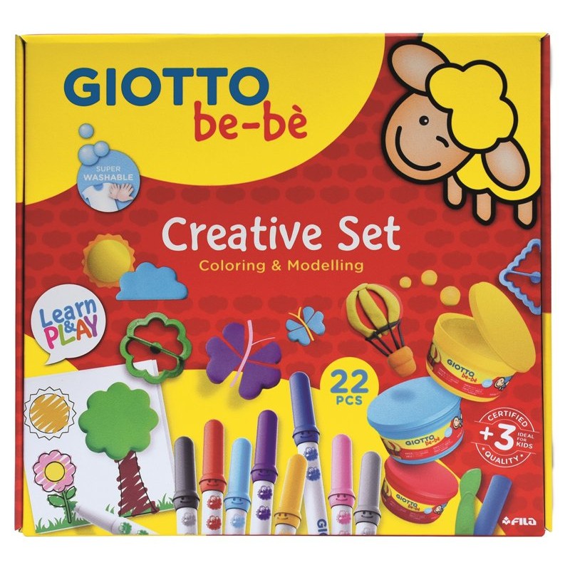 Giotto Be-Be' New Creative Set - Coloring&Modelling di Fila