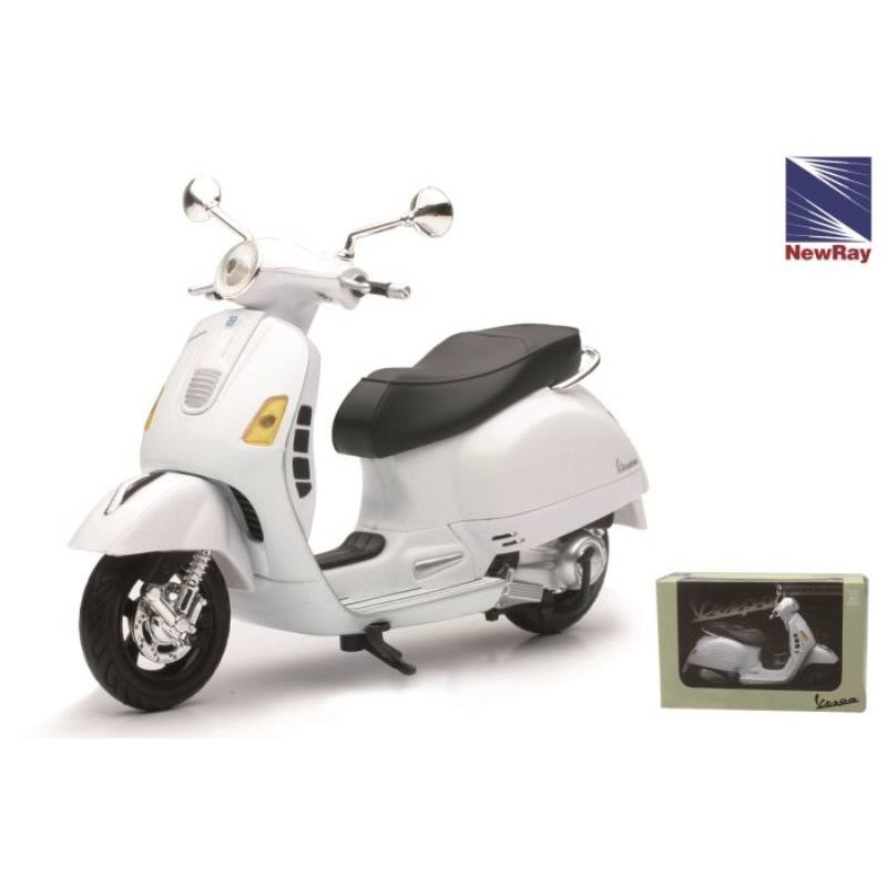 1:6 Vespa 150 Vl1t With Sidecar di New-Ray - Moto