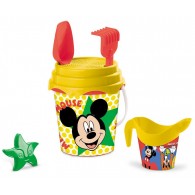 Mickey Bucket Set Diam.17 + Innaff. + Acc. di Mondo