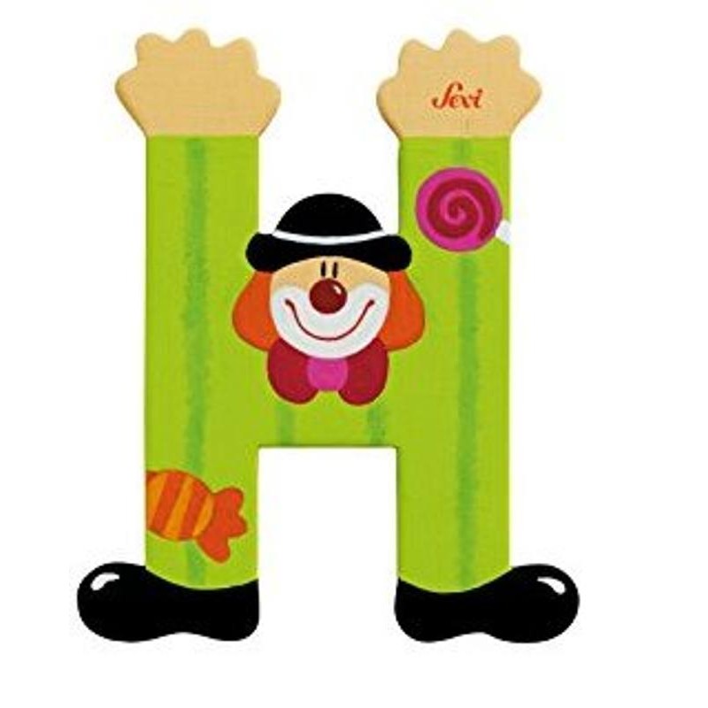 Lettera H Clown di Trudy