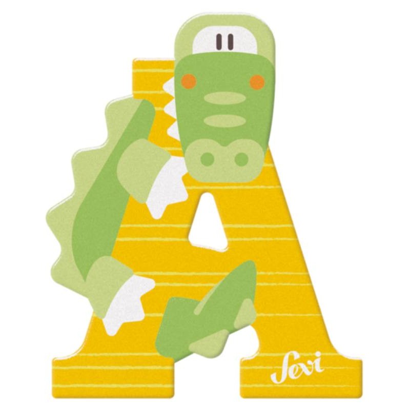 Lettera a Alligatore di Sevi Alfabeto Animali