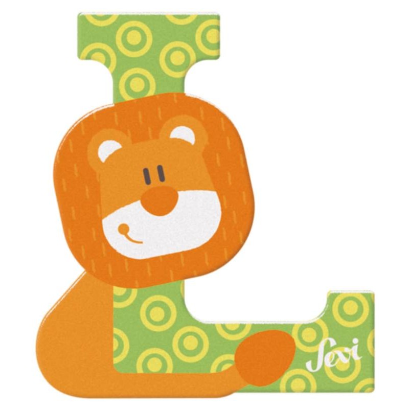 Lettera L Leone di Sevi Alfabeto Animali