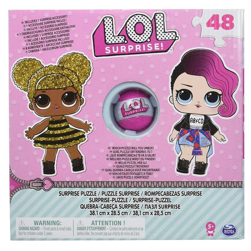 Lol Surprise Puzzle 48 Pz con Accessorio di Spin-Master