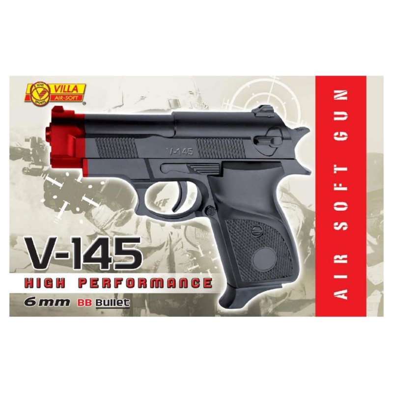 Pistola Air-Soft V-145 di Villa