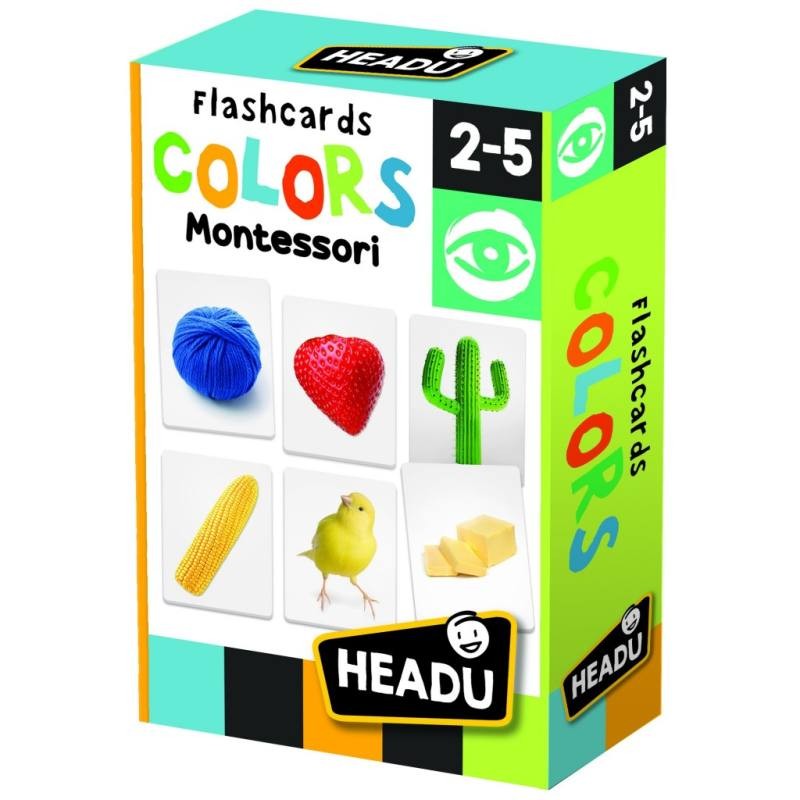Flashcards Colors Montessori di Headu
