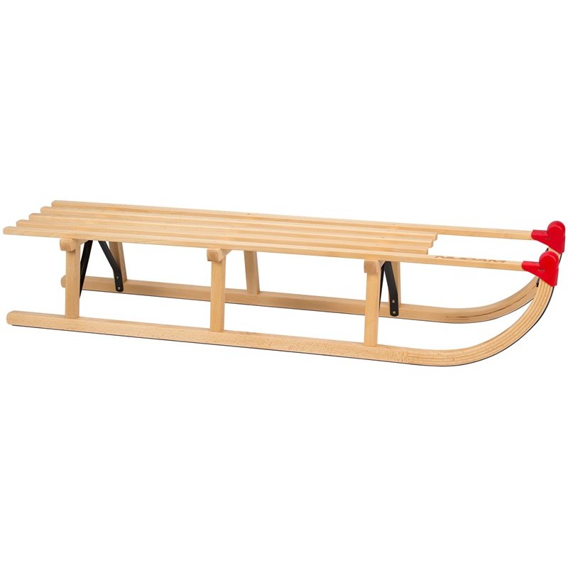 Slitta Davos in Legno 120cm di Schreuders Sport