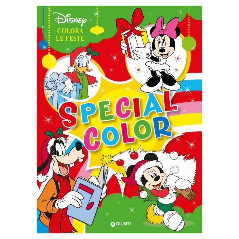 Libretto Colora le Feste Special Color - Walt Disney (Maxi Supercolor ...