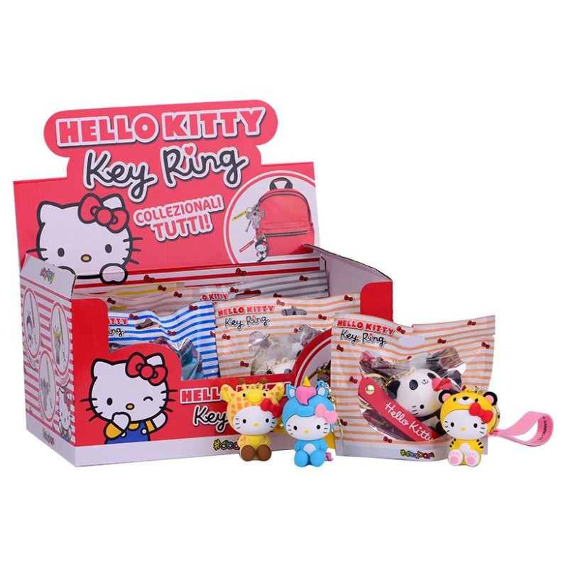 Display 9 Portachiavi Hello Kitty di Sbabam